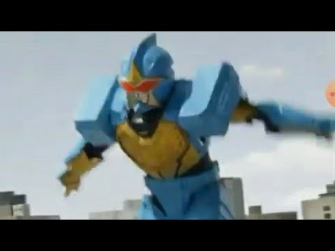 Ninja Steel Megazord vs Skullgator and Evil Robo Rider Zord - YouTube