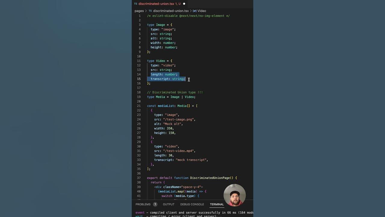 What Is A Discriminated Union In TypeScript YouTube what-is-a-discriminated-union-in-typescript-youtube
