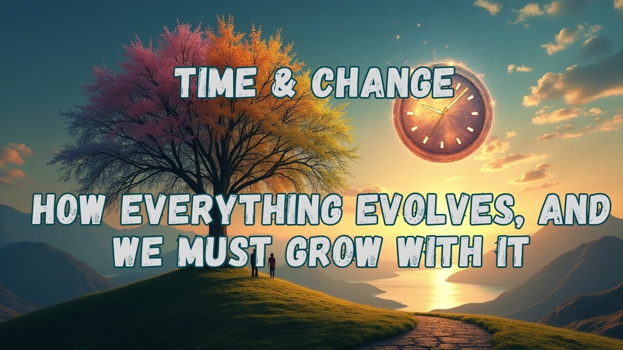 Time & Change – How everything evolves, and we must grow with it#motivationalvideo # ...
