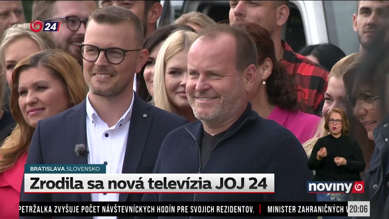 JOJ 24 (Slovakia) - Behind the scenes/Backstage - YouTube