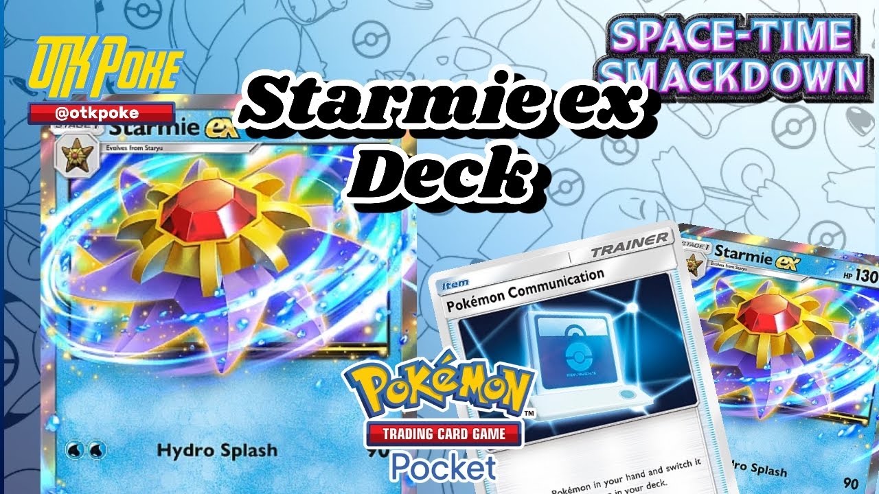 #73 Solo Starmie - Deck Starmie EX Siêu Tốc Trong Space - Time ...