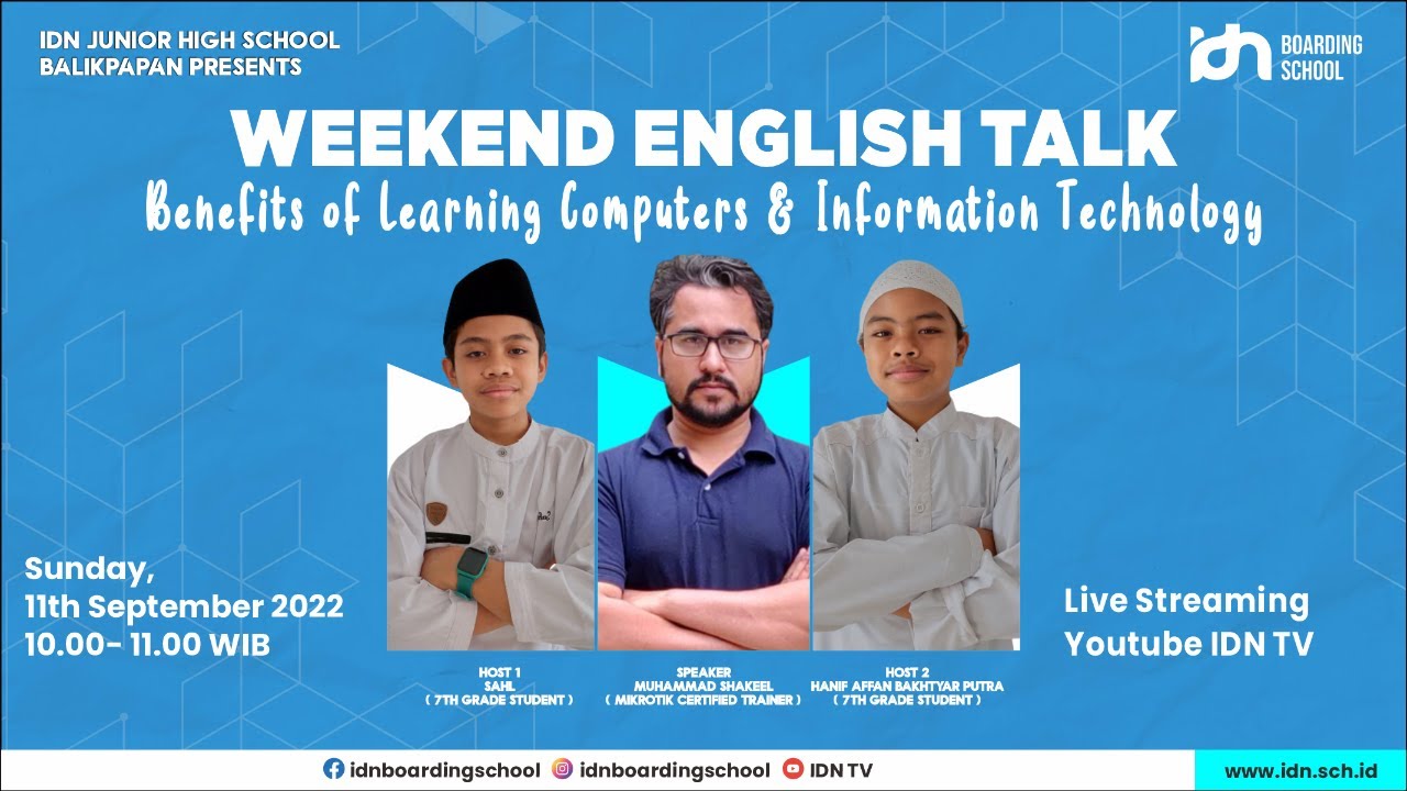 Benefits of Learning Computers and Information Technology With Mr. Muhammad Shakeel - YouTube