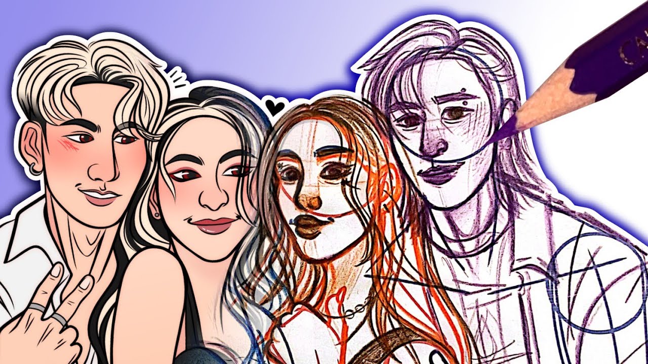 MAKING A KARD FANART TO BRING TO THEIR CONCERT | speed-draw ...