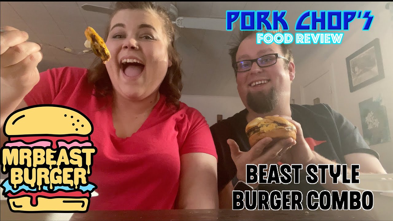 Pork Chop's Food Review: MrBeast Burger's Beast Style Burger Combo ...