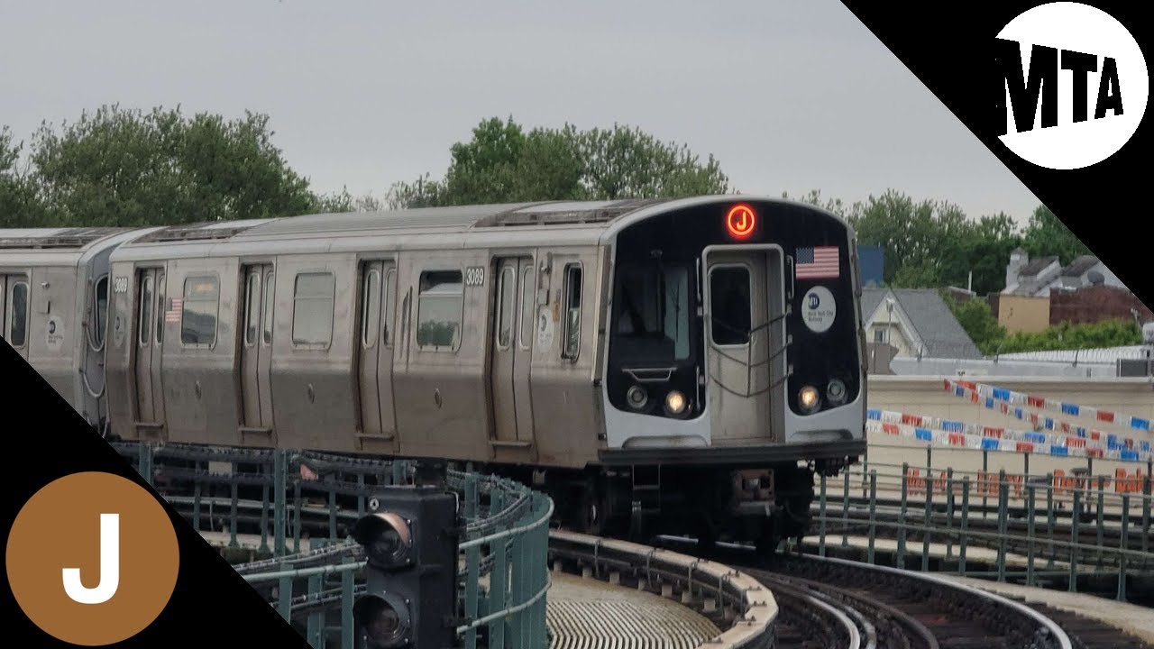 「BMT」Bombardier R179 (J) trains departing/arriving Cypress Hills - YouTube