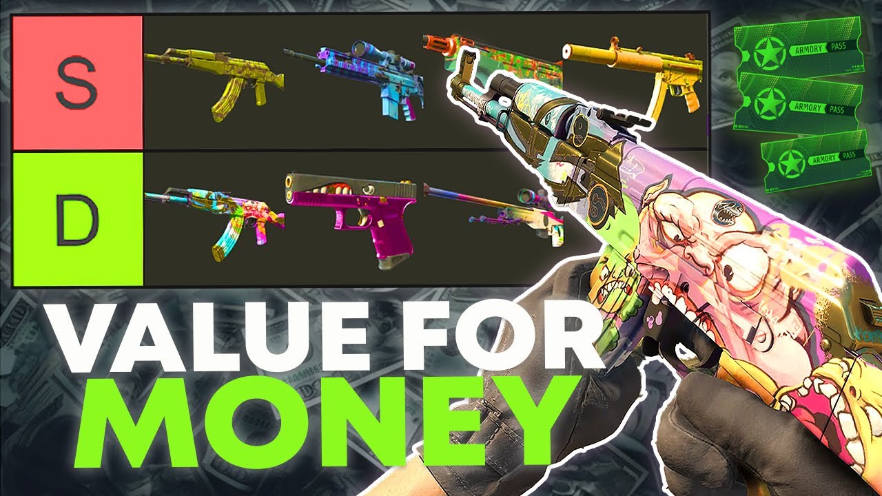 Best Value For Money Armory Skin Tier List - YouTube