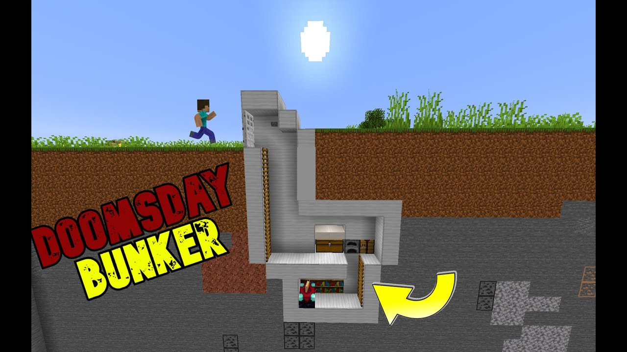 Making a DOOMSDAY BUNKER! - Minecraft 1.16 Prerelease - YouTube