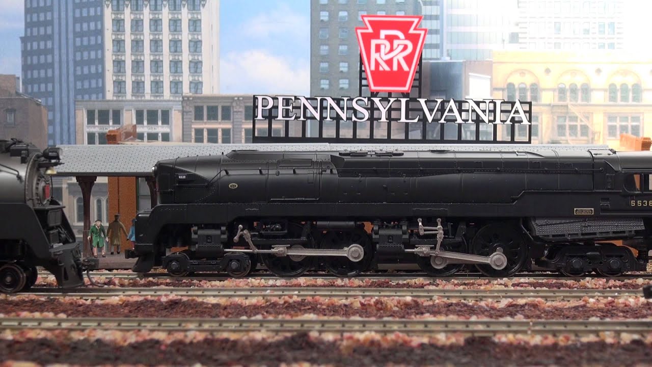 Pennsylvania I remember duplex steam engine PRR - YouTube