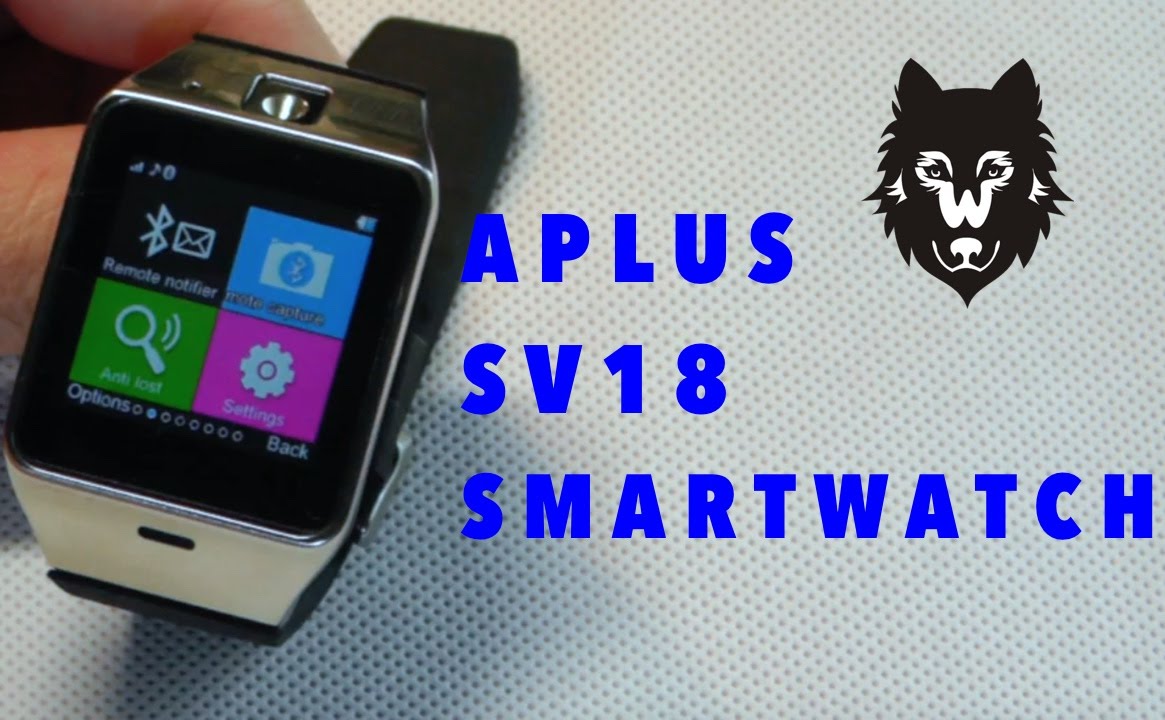 APLUS GV18 smartwatch for Android - YouTube