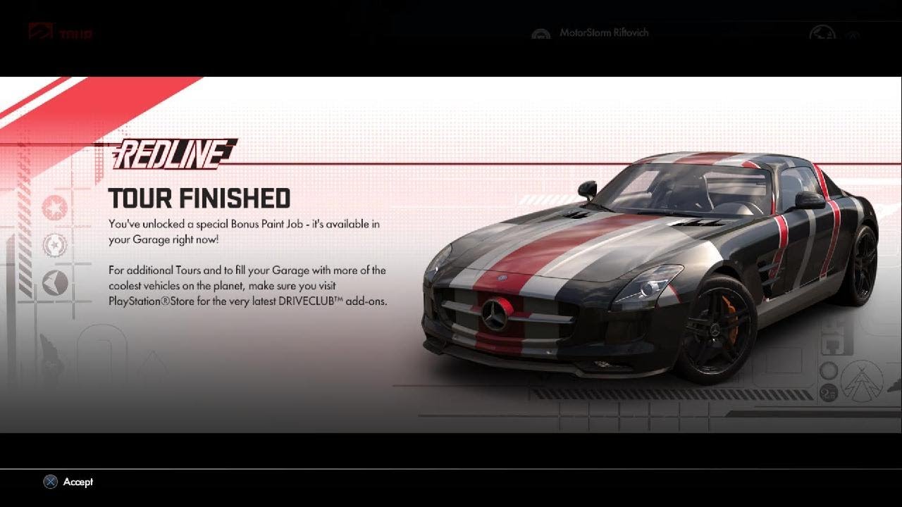 DRIVECLUB TOUR / With Cockpit View Only - Part 10 - REDLINE DLC - YouTube