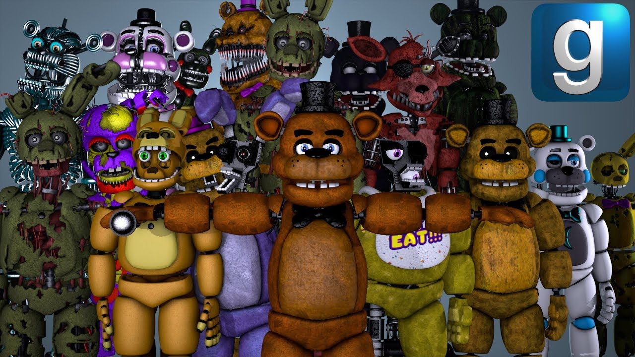 Gmod FNAF | Randomness 6 - YouTube