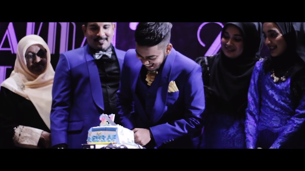 Asyraf Akmal 21st Birthday Celebration - YouTube