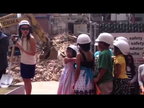 SFMOMA groundbreaking: kids and glitter explosions - YouTube