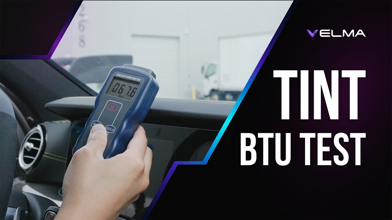 How Much Can Window Tint Reduce Heat? BTU Test - YouTube