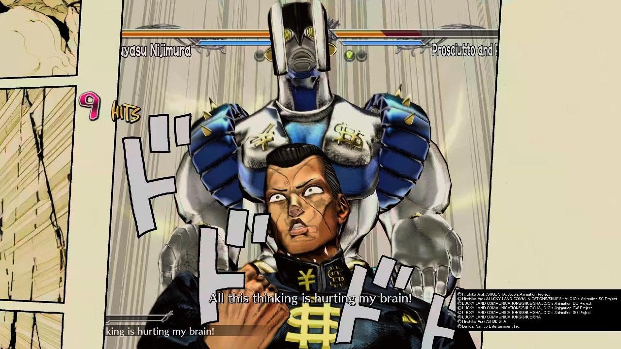 JoJo's Bizarre Adventure ASBR Online Spam Dodge and U Still Loose ...