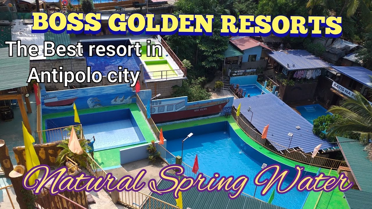 BOSS GOLDEN RESORT MALINIS,MURA,AT NATURAL ANG TUBIG SAAN BA ITO# ...
