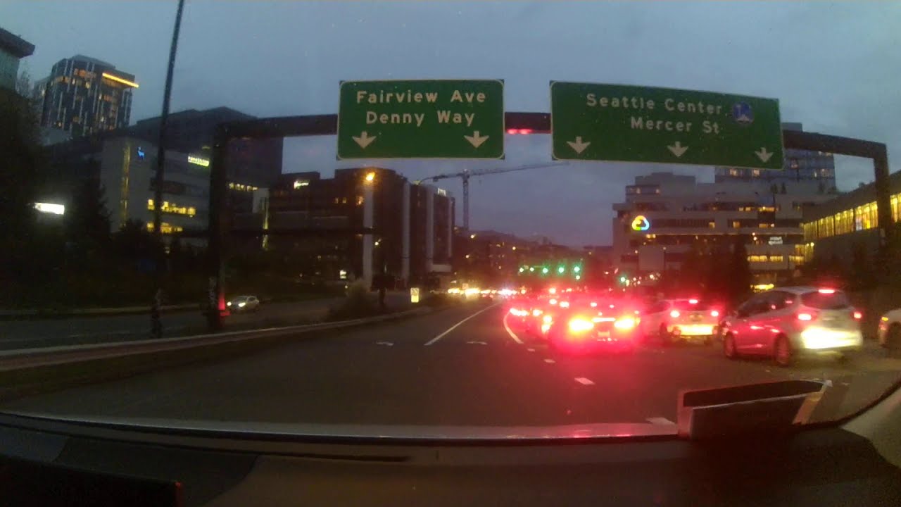 Driving from Federal Way to Downtown Seattle, Washington, Part 3/4 ...
