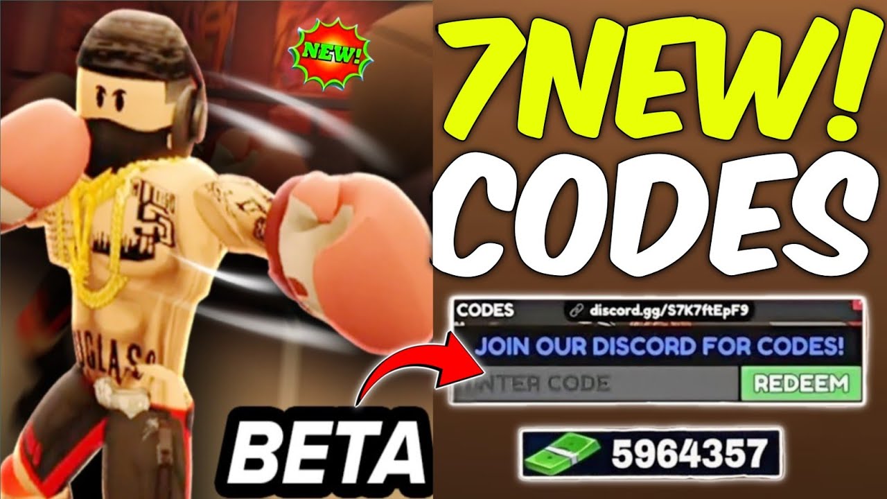 ⚠️New!!Codes⚠️BOXING BETA ROBLOX CODES MARCH 2025 - BOXING BETA CODES ...