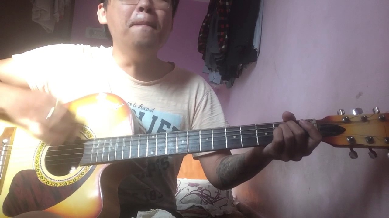 Tapta jayenta hairamdana (cover with Guitar chord) - YouTube