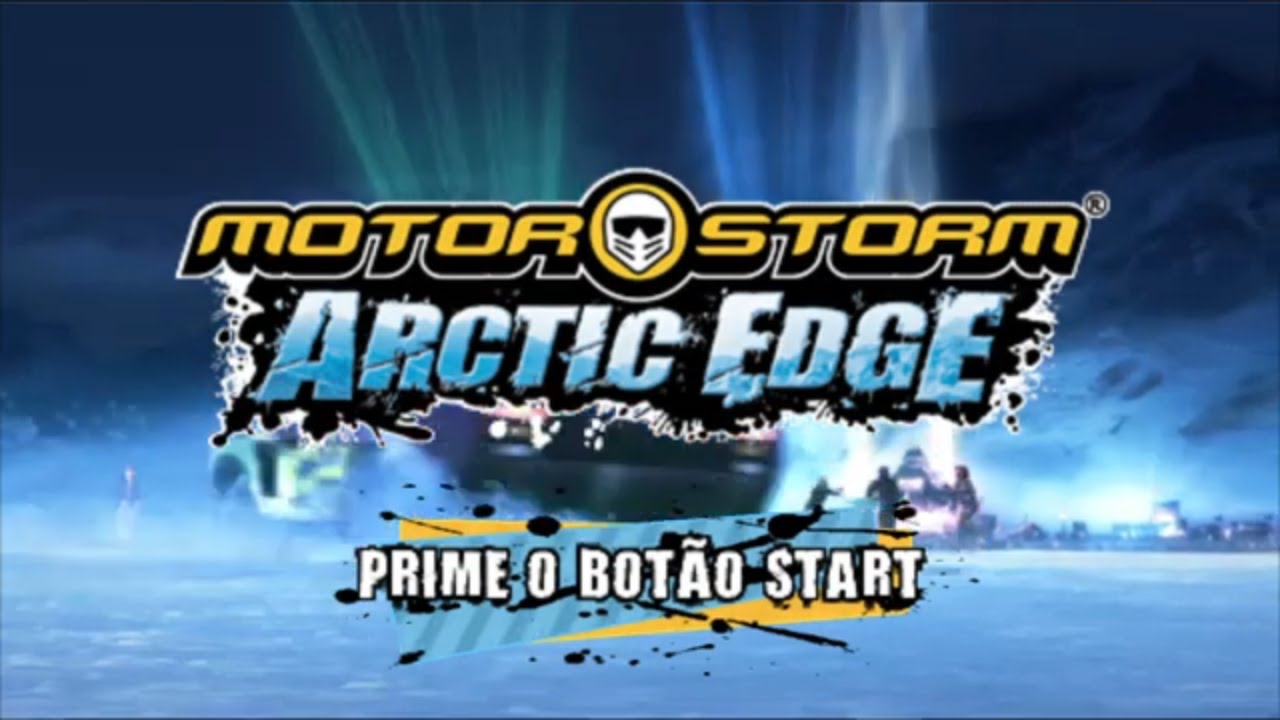 MotorStorm Arctic Edge - PSP - Gameplay - Bug Gráficos - YouTube