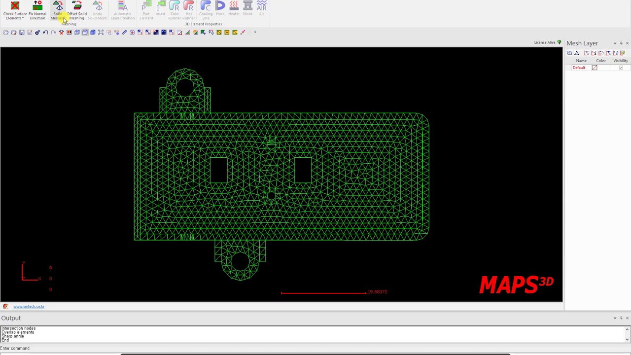 [MAPS-3D] Mesh generation sequence - Mesh Data - YouTube