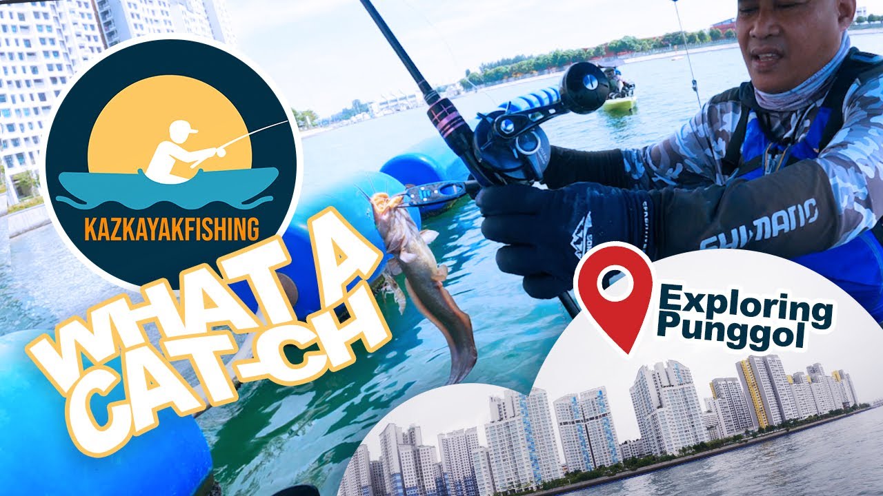 Kayak fishing from Ponggol jetty towards Seletar Island. - YouTube