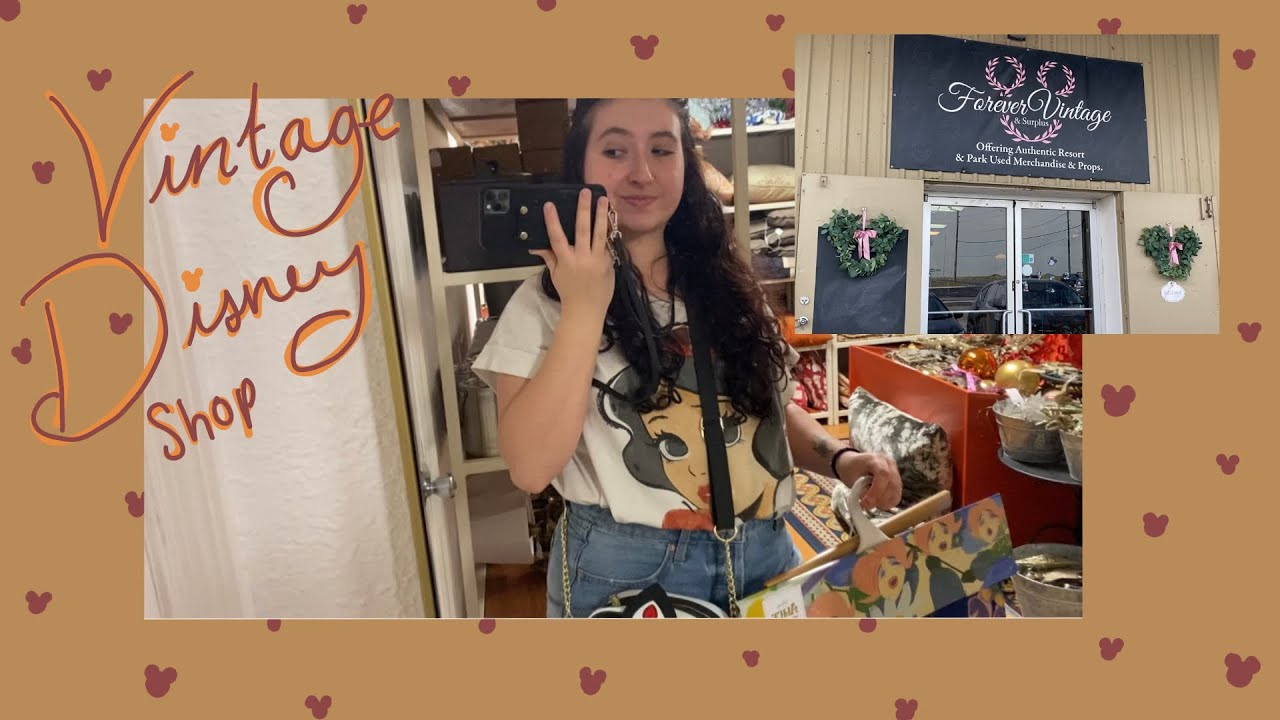 VINTAGE DISNEY STORE! | forever vintage and surplus - YouTube