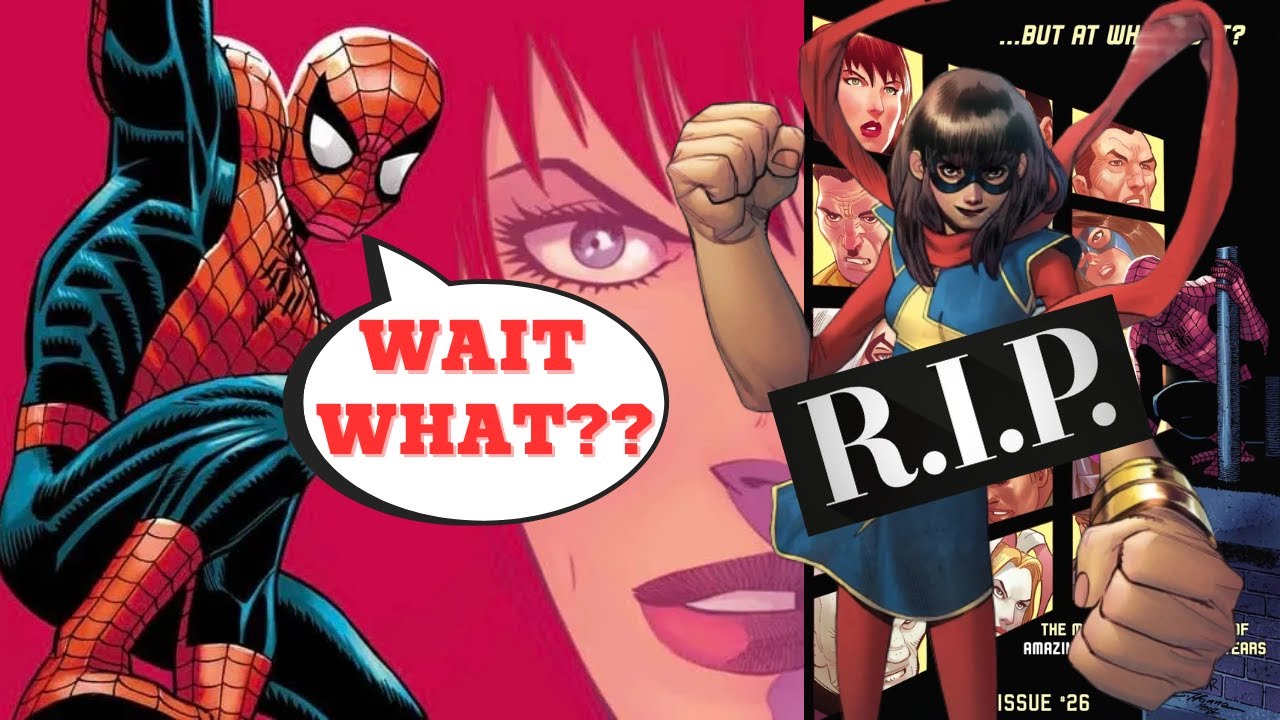Breaking News: Marvel Hijacks Spider-Man Comic to Kill Off Ms. Marvel ...