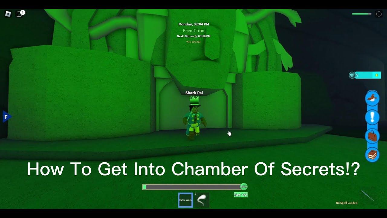 How to go to the "Chamber Of Secrets" in Ro-wizard! - YouTube