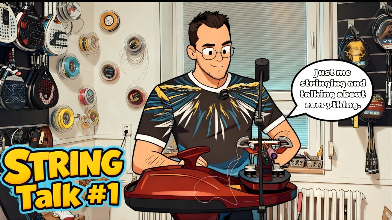 STRING Talk #1 — 20 Minutes of Raw Badminton Thoughts While Stringing ...