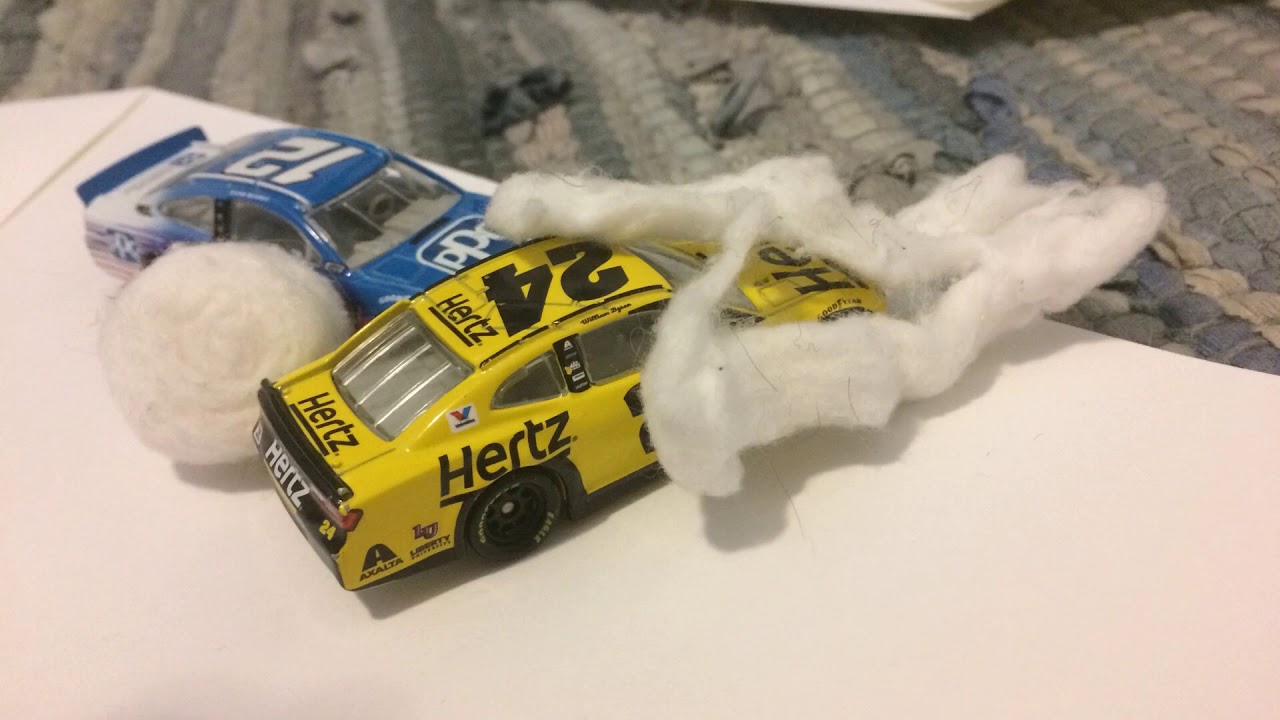 NASCAR Stop Motion Crashes Compilation #1 - YouTube