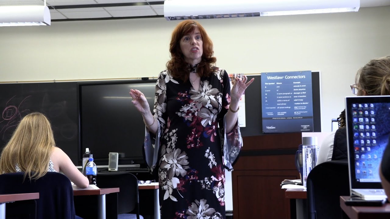 Professor Lori Shaw Robol on her time at Dayton Law - YouTube