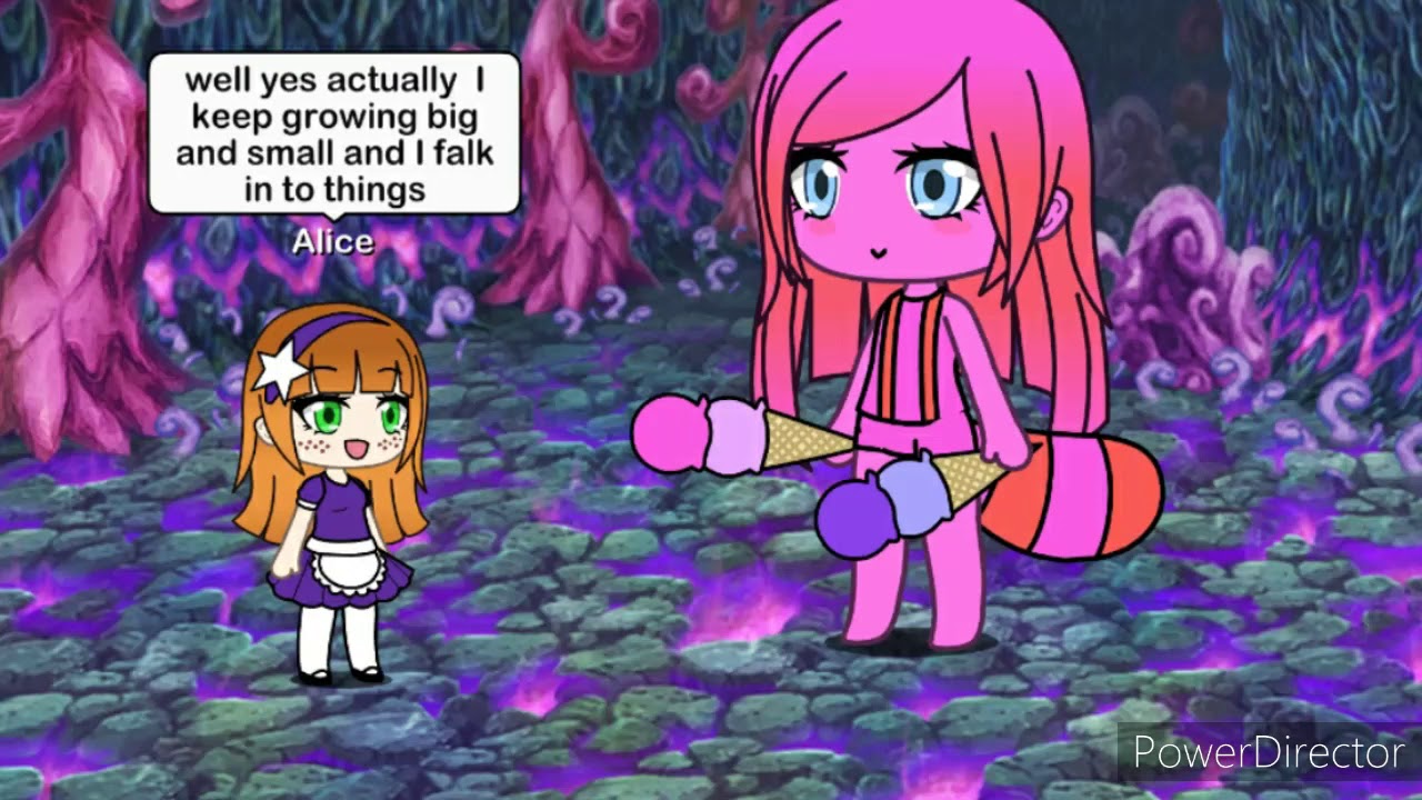 My own gacha version of Alice in wonderland - YouTube
