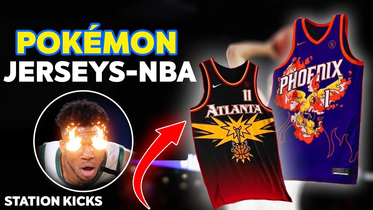 NBA x Pokémon Jerseys 🔥(INCREDIBLE COLLECTION) - STATION KICKS EP 1. # ...