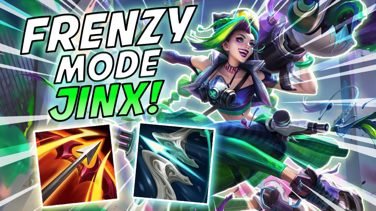 WILD FRENZY MODE JINX GAMEPLAY MADNESS! - YouTube