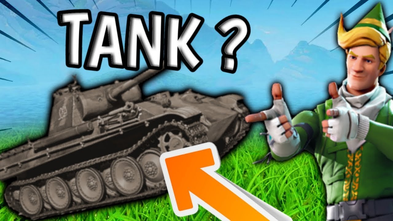 NOUVEAU VÉHICULE ! LE TANK ARRIVE SUR FORTNITE BATTLE ROYALE ! - YouTube