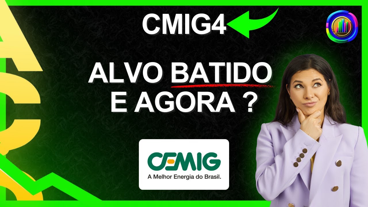 NOVAS OPORTUNIDADES NA AÇÃO DA CMIG ?!? ATENÇÃO ! ANÁLISE GRÁFICA. # ...