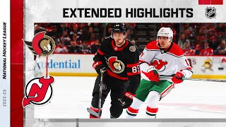 Ottawa Senators vs. New Jersey Devils Mar 25, 2023 HIGHLIGHTS by @NHL ...