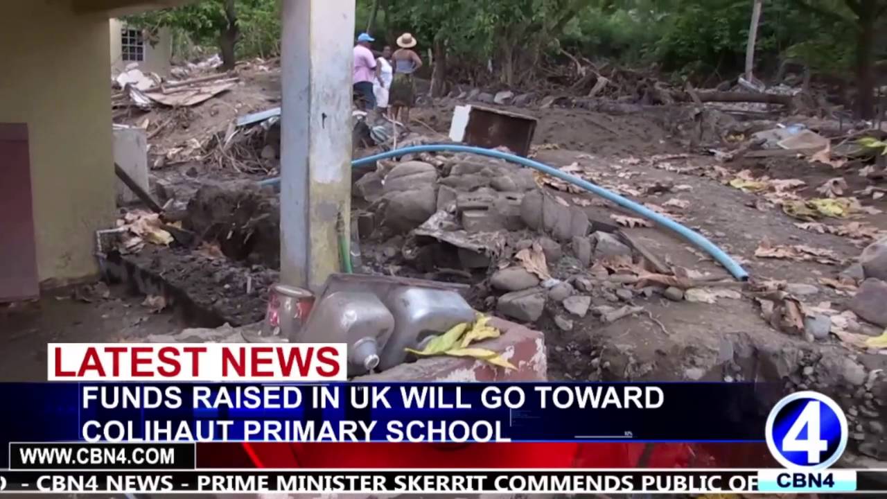 FUNDS RAISED IN UK WILL GO TOWARD COLIHAUT PRIMARY SCHOOL - YouTube