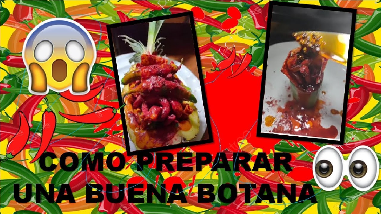 Como preparar una buena botana - YouTube