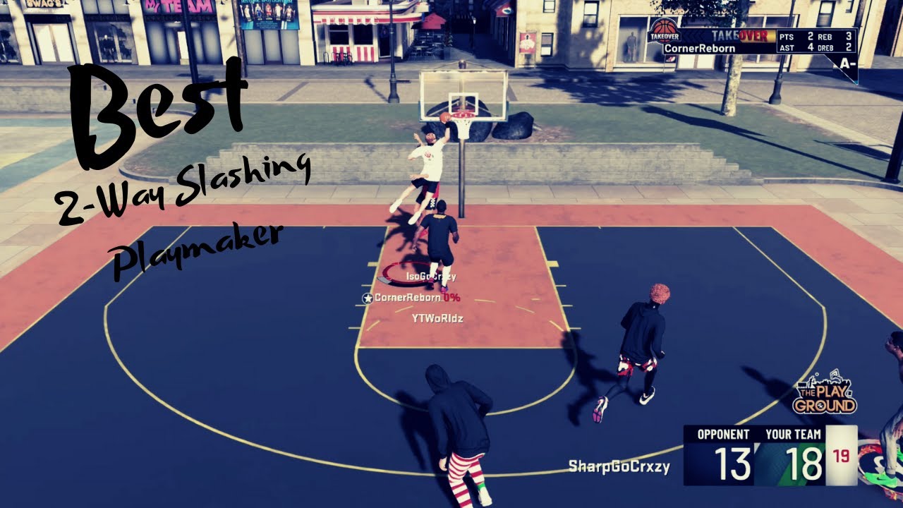 *NEW* Best 2-Way Slashing Playmaker Build|NBA 2K20 - YouTube