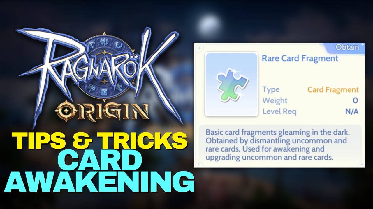 Ragnarok Origin Global Card Awakening - YouTube