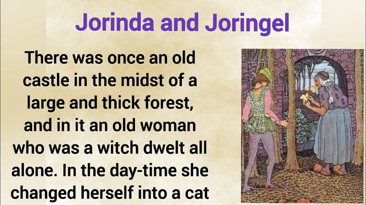 Learn English Through Stories ★ Jorinda and Joringel ★ Level 1 ...
