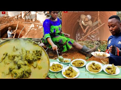 SEHR KÖSTLICHES KONDRÉ-REZEPT IN DER NÄHE DES BRUNNENS | @Africanvillagelifestyle