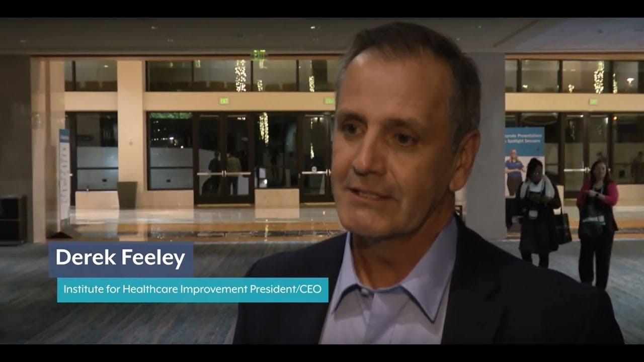 Check-in with Derek Feeley at IHI Forum - YouTube