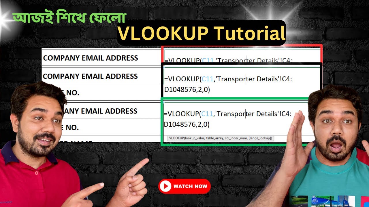 Excel VLOOKUP Tutorial: The ONLY Guide You'll Ever Need - YouTube