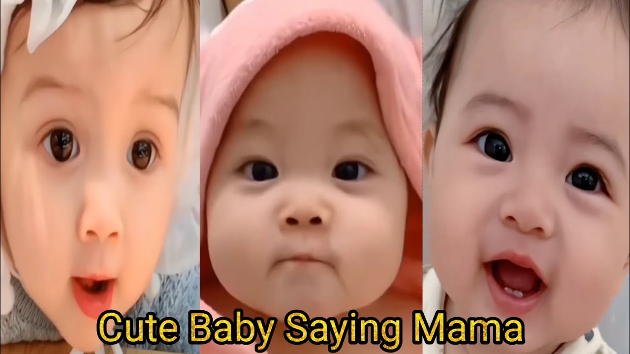 Cute Baby Saying Mama 😻 | Baby calling Mom #CuteBaby #BabySayingMama # ...