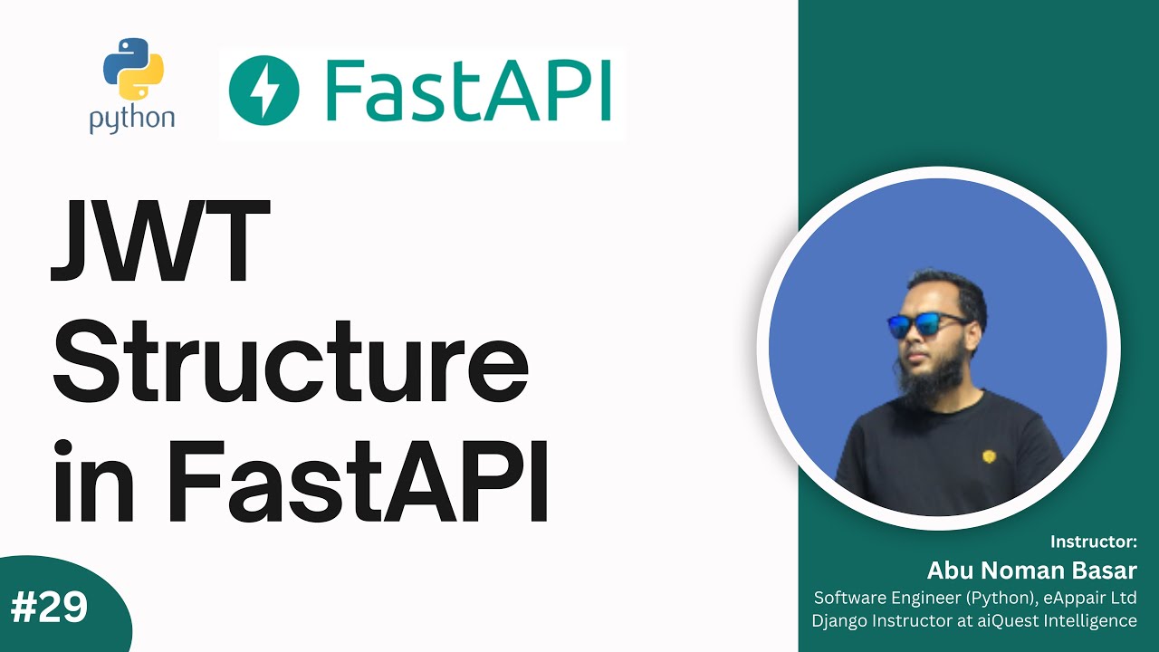 29. JWT Structure and how it works in FastAPI - YouTube