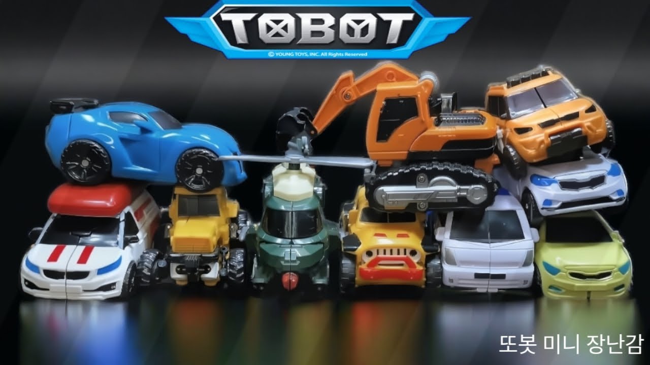 또봇 미니 장난감 | Tobot Toys T, Van, Y Rescue, D, Zero, Robot Toys, 또봇v미니 빅트롤 ...