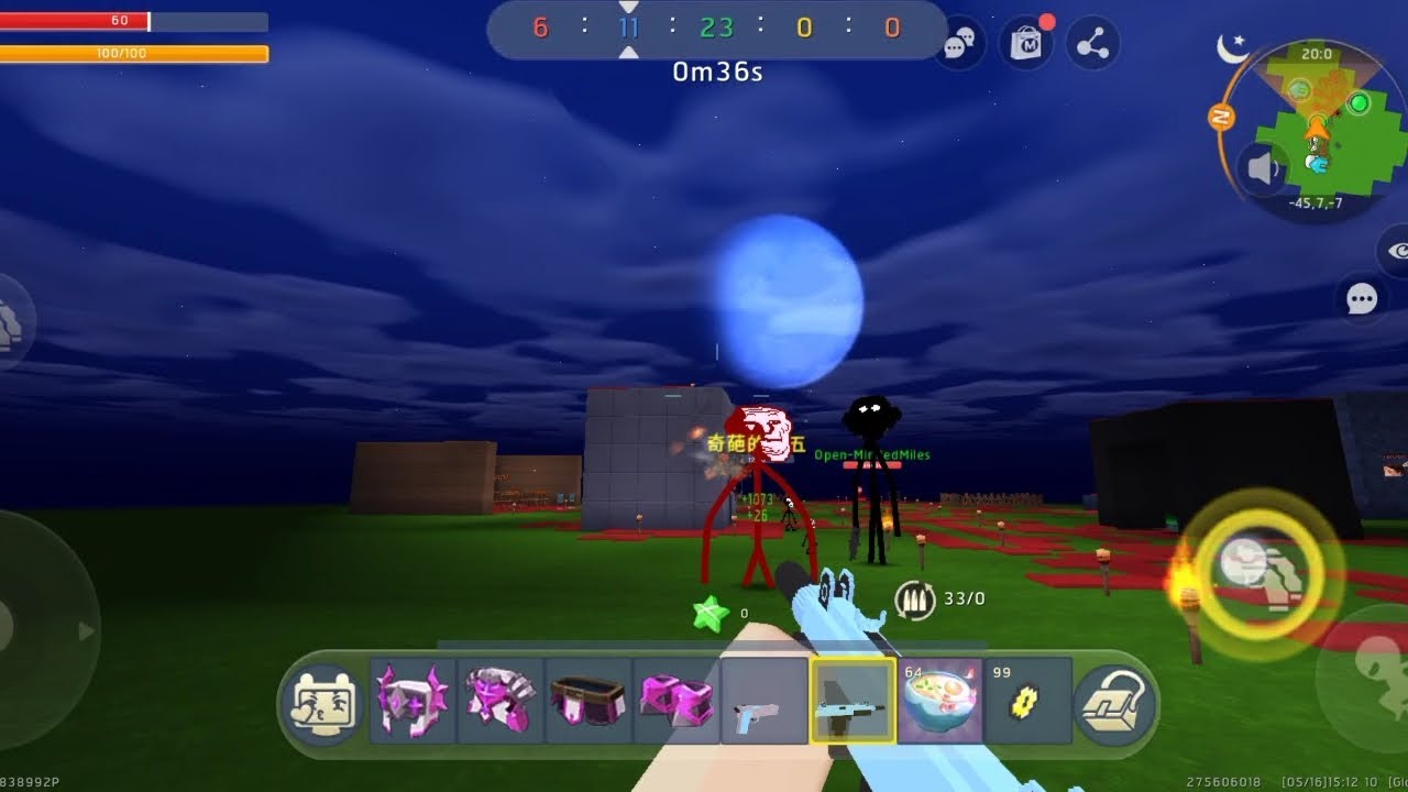 Es game Mini World mobile game ep.41 Battle! Trollge - YouTube